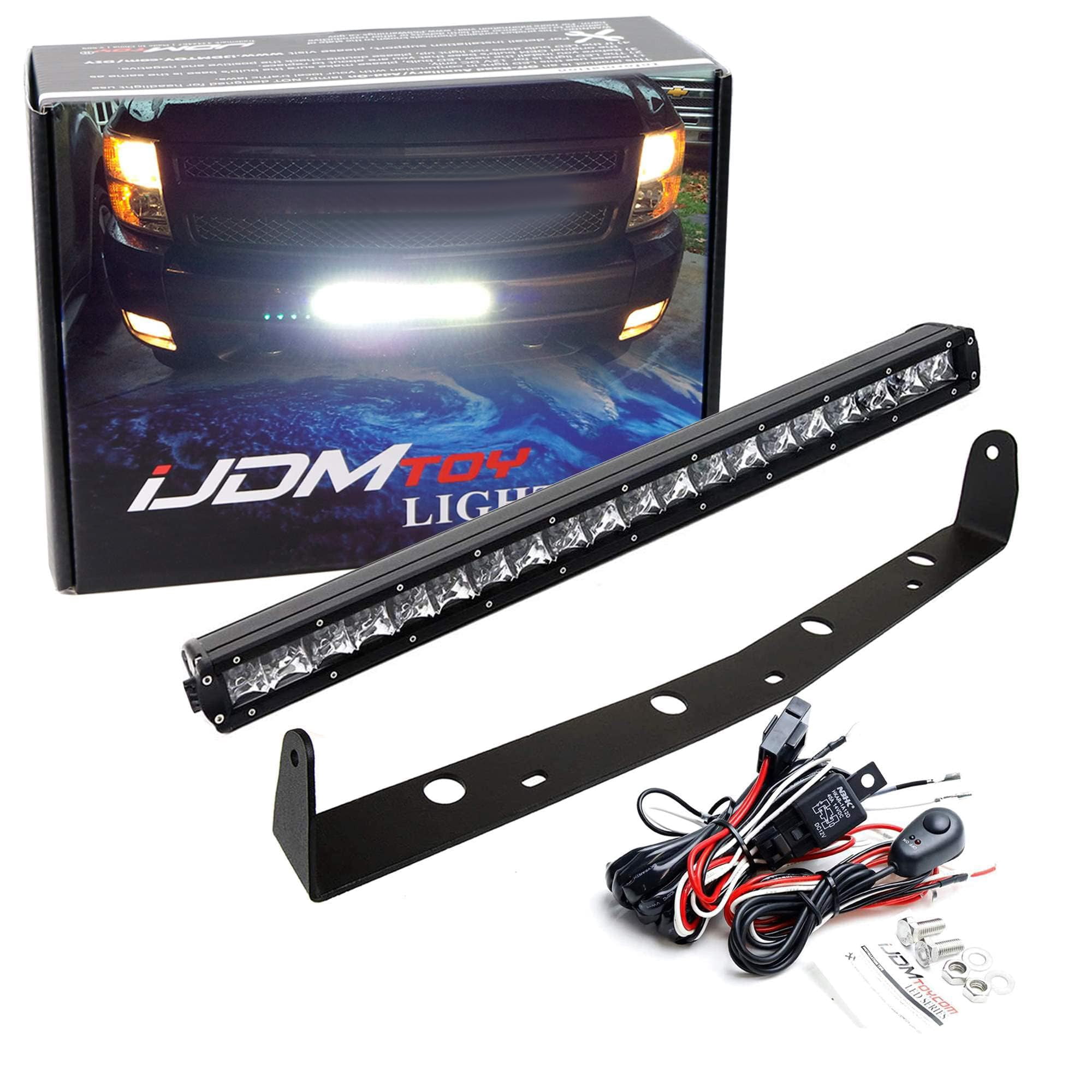 Lower Grille 20-Inch LED Light Bar For 11-13 Chevy Silverado 1500, 2007 ...