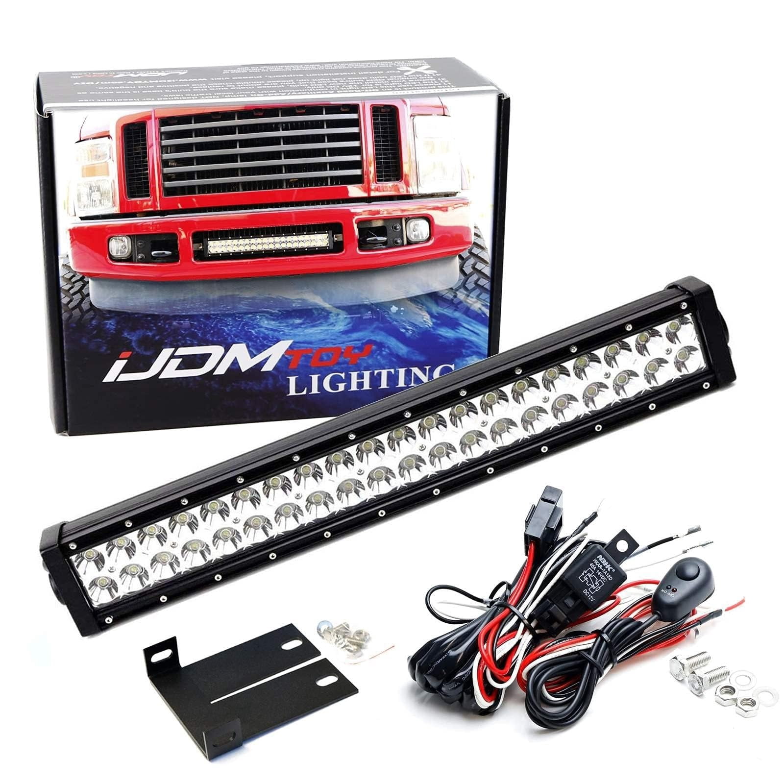 Lower Grille 20-Inch LED Light Bar For 2008-2010 Ford F250 F350 F450 ...