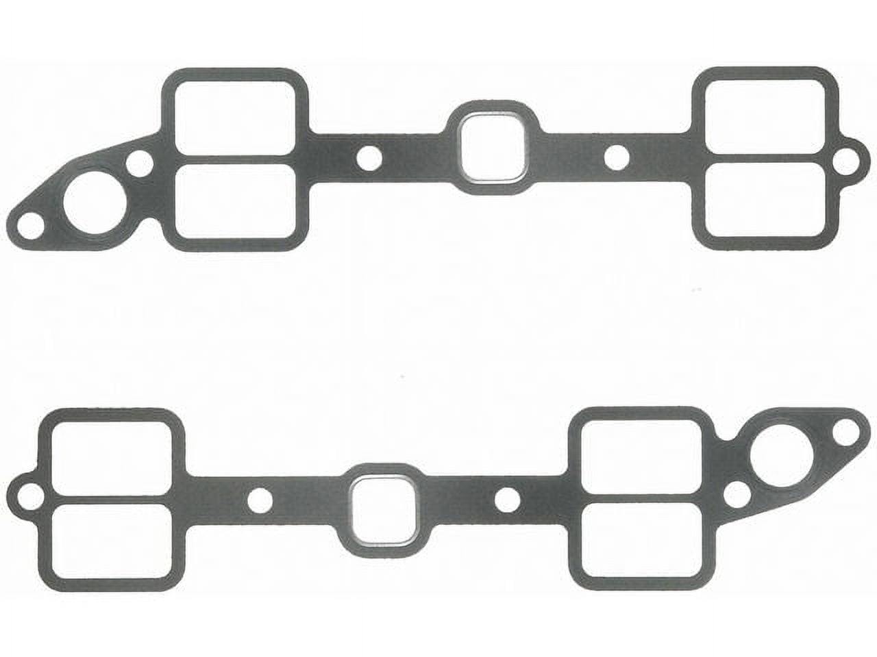 Lower Intake Manifold Gasket Set - Compatible with 1955 - 1956 Ford ...