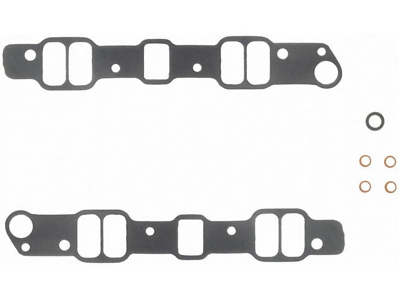 Lower Intake Manifold Gasket Set - Compatible with 1969 - 1974 Pontiac ...