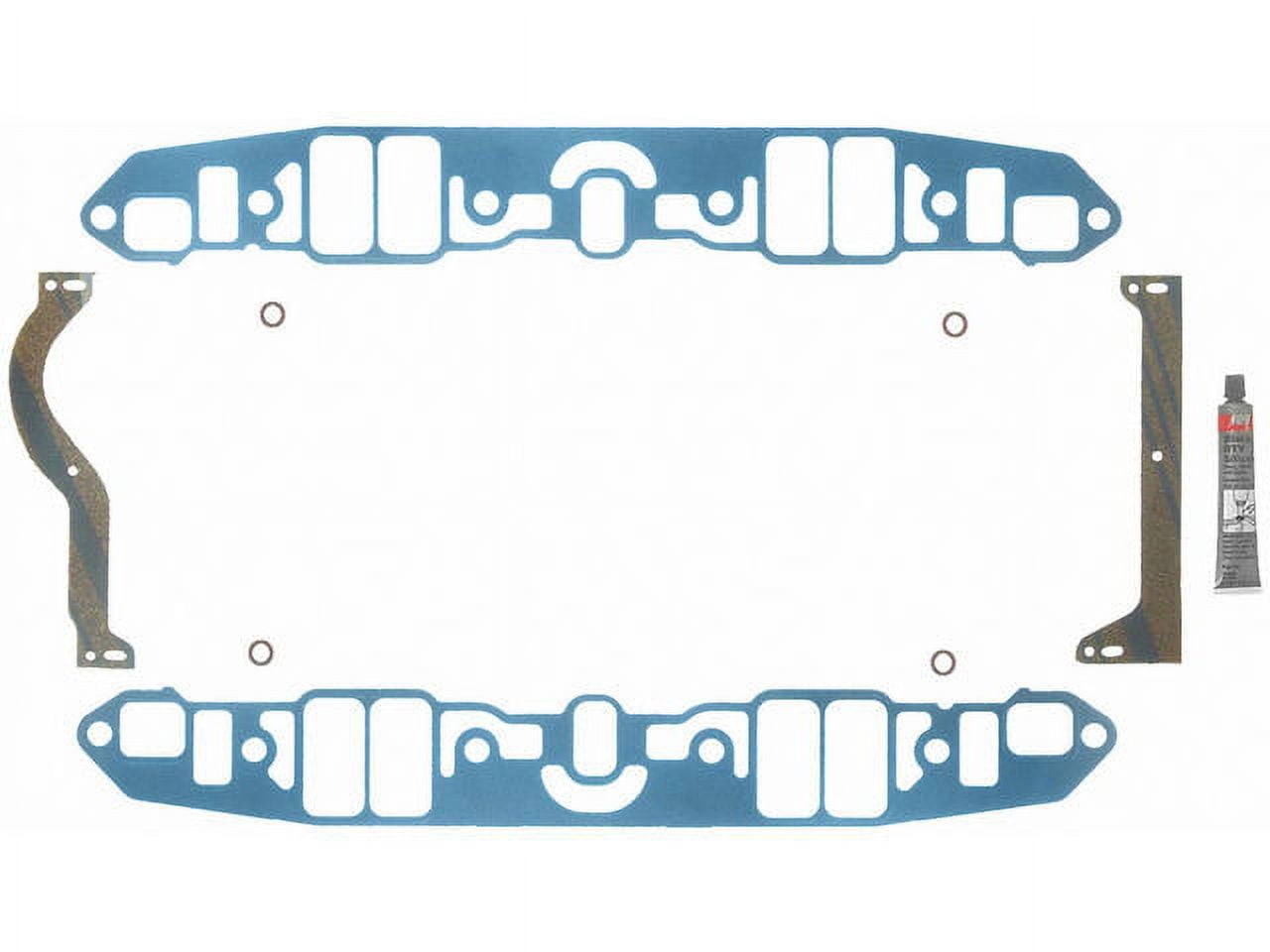 Lower Intake Manifold Gasket Set - Compatible with 1970 - 1978 Dodge ...