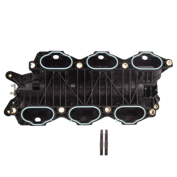 Lower Intake Manifold Part 3.5L Plastic Black -Lower Intake Manifold ...