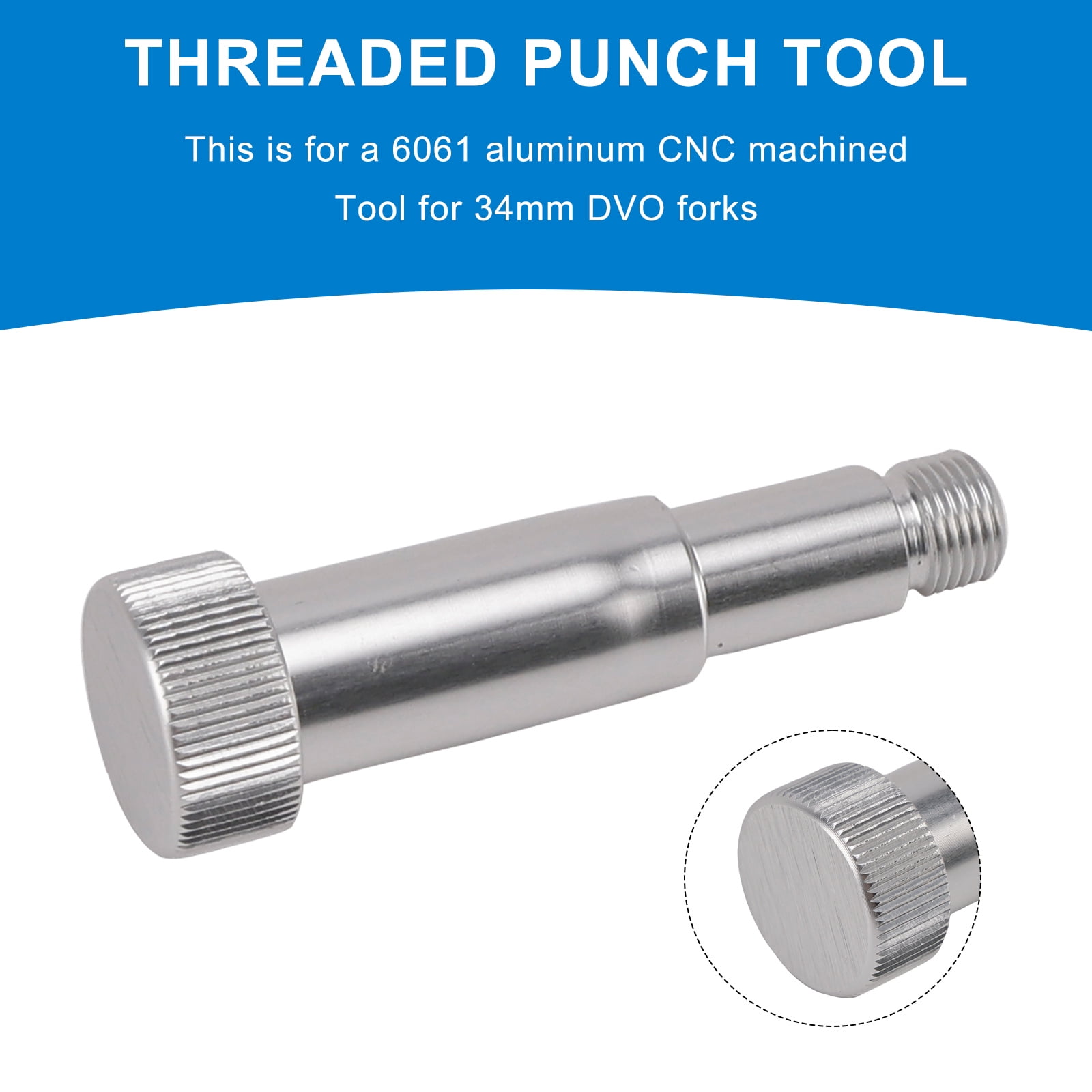 Lower Leg Removal Tool.-Threaded punch to remove DVO leg for DVO Fork ...