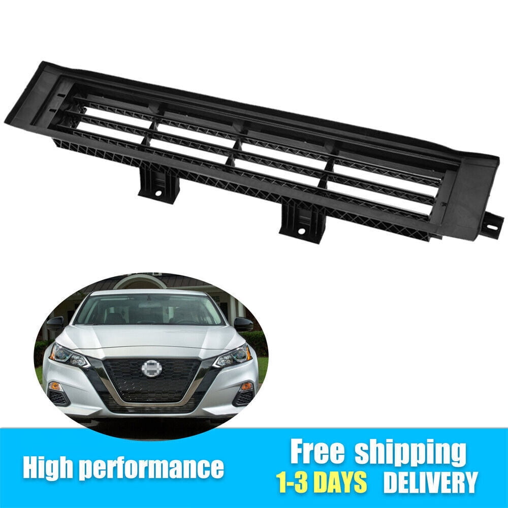 Lower Radiator Shutter Grille Assembly W/O Motor For 2019-2020 Nissan ...