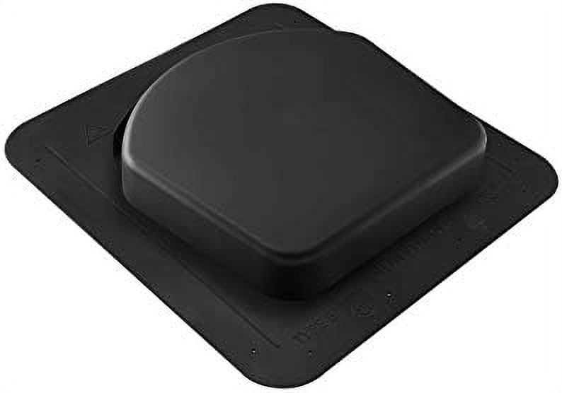 Lower Roof Intake Vent, 50 sq. in. (Black) - Walmart.com