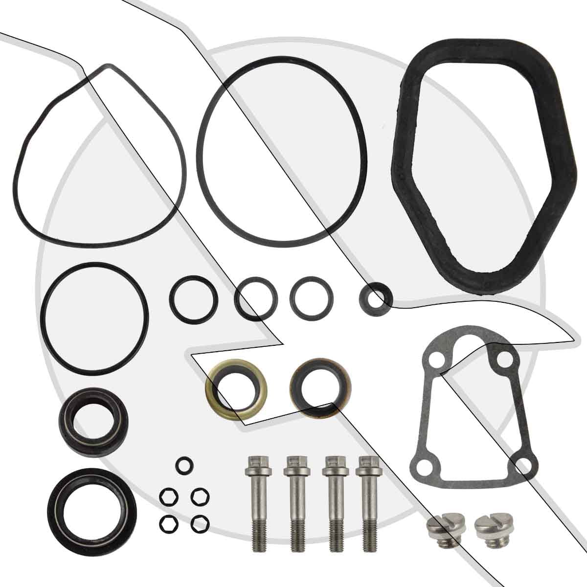 Lower Unit Seal Kit for Johnson Evinrude Outboard Motor 5000309 ...