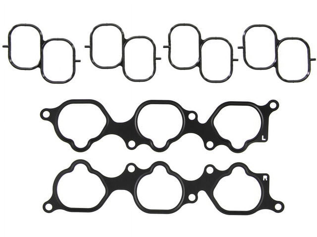 Lower and Upper Intake Manifold Gasket Set - Compatible with 2007 ...