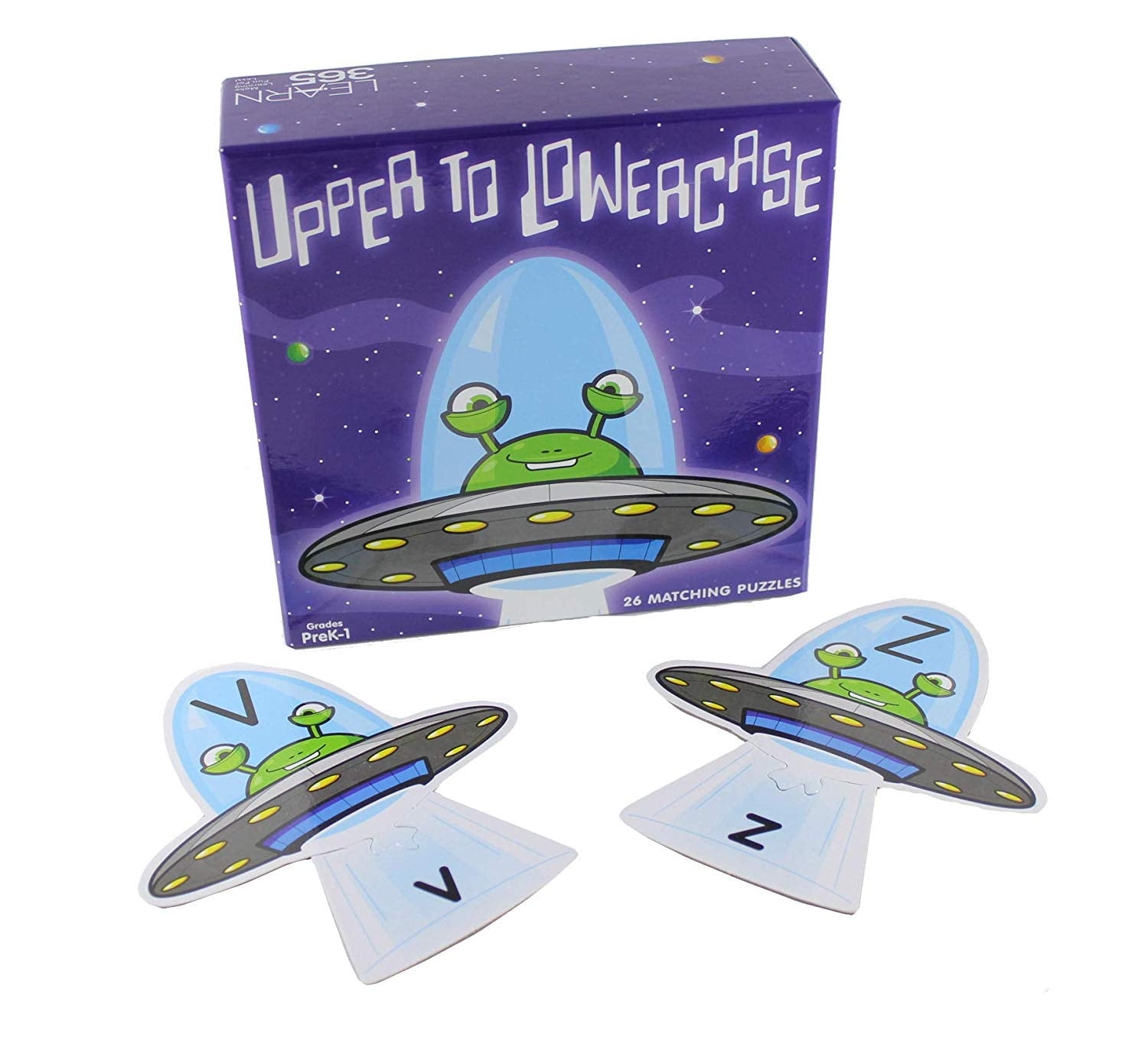 Lowercase and Uppercase Letter Match Puzzle - Language Arts Teacher ...
