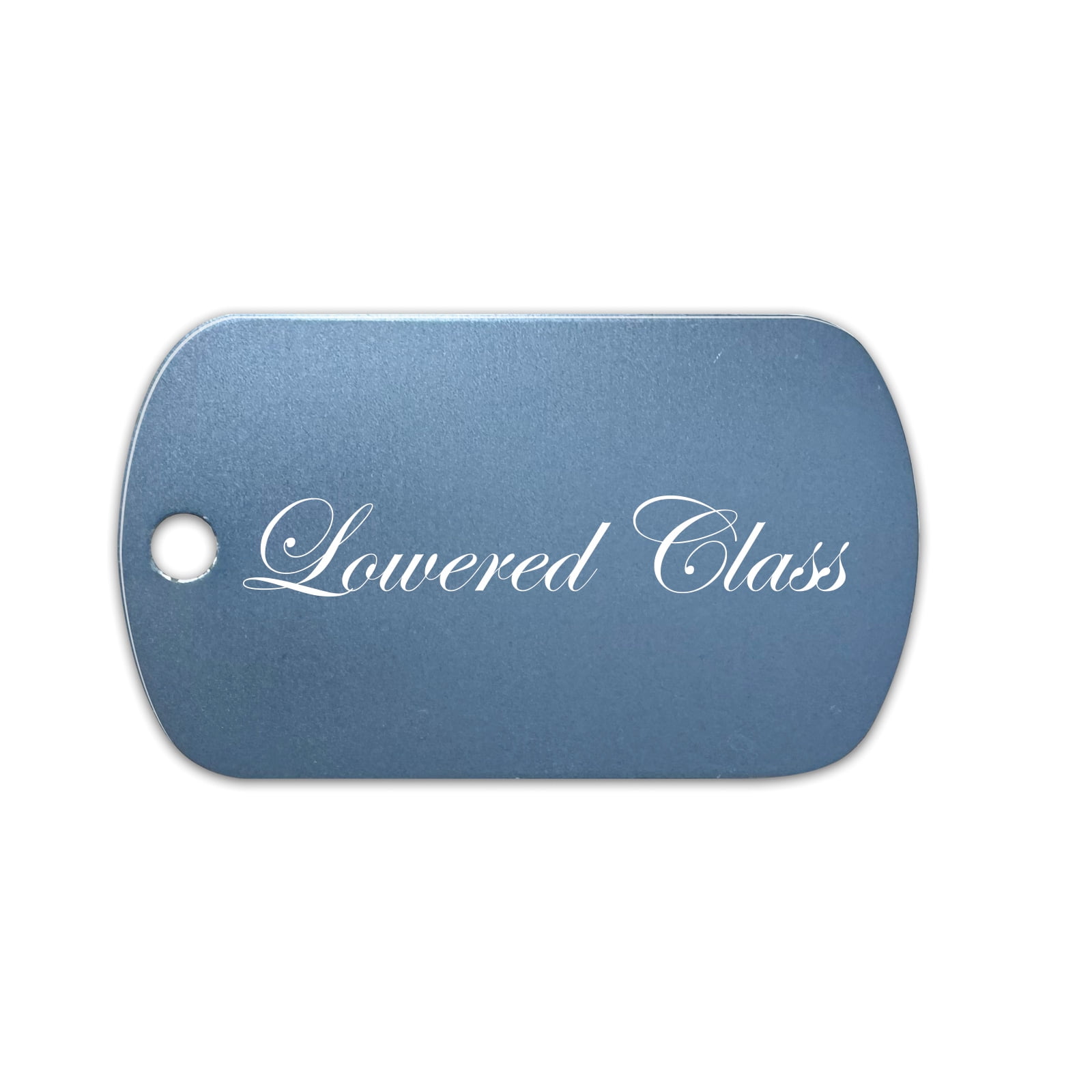 Lowered Class GI Dog Tag Aluminum Keychain bippu vip stance drift jdm ...