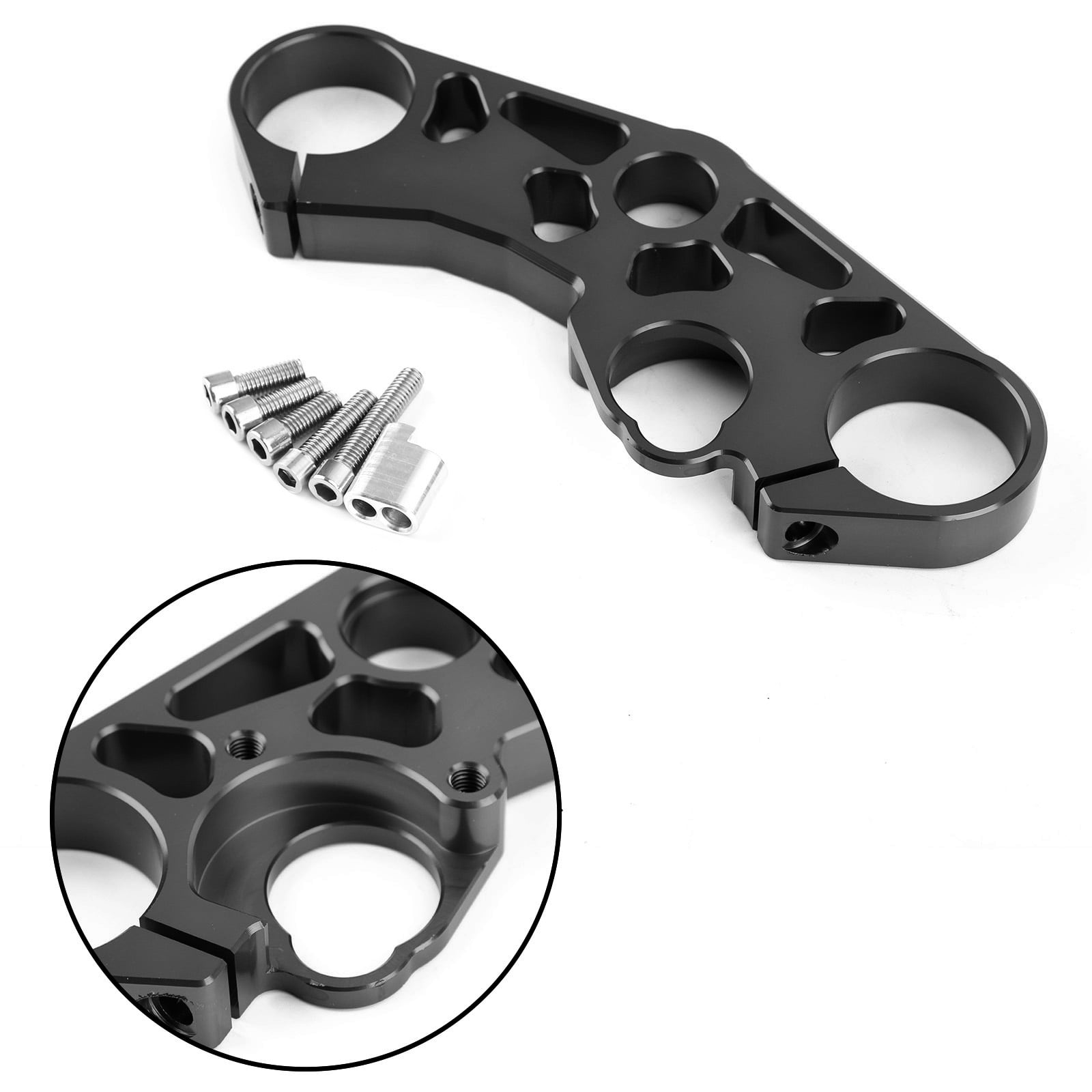 Lowering Triple Tree Front Upper Top Clamp for SUZUKI GSXR 600 750 1000 ...