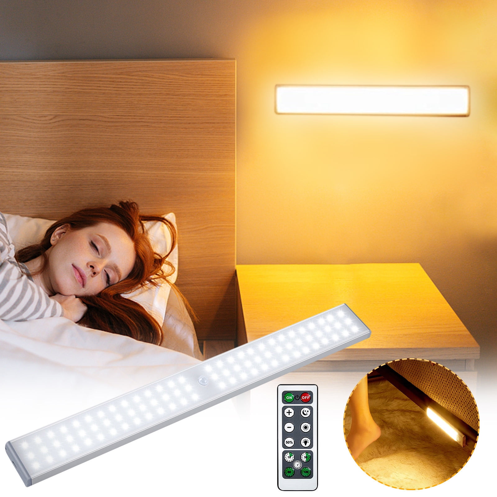 Lowest Price, Human Sensing Wardrobe Light, Full-Screen LED Strip with ...