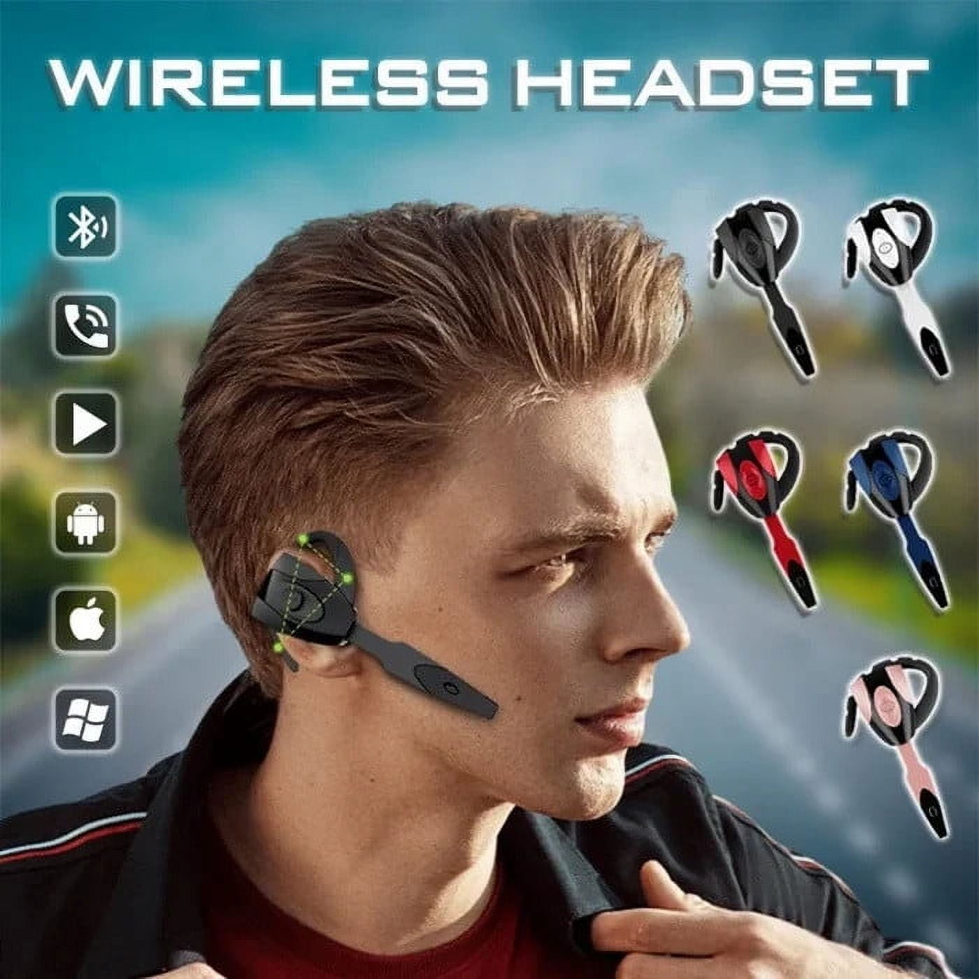Lowest Price,Rechargeable Microphone Wireless Bluetooth 5.0 Headset ...