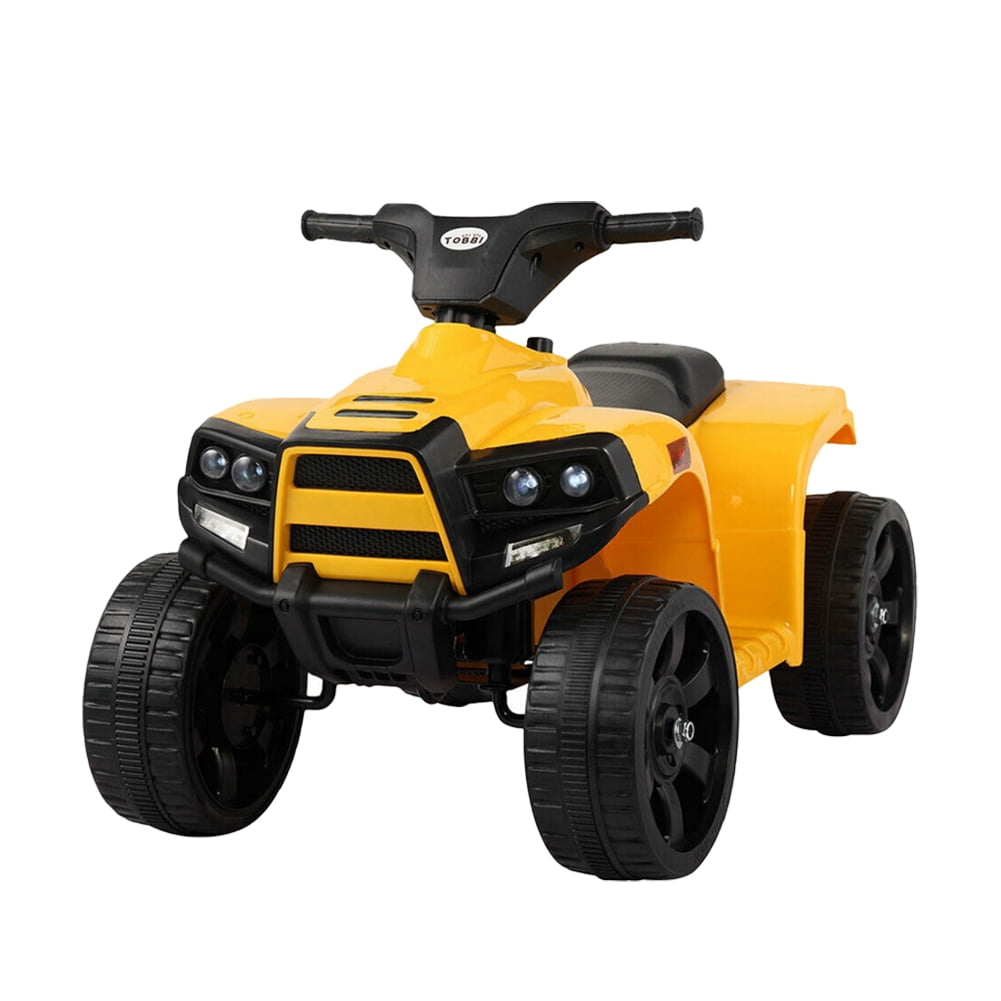 Lowestbest Toddler Power Wheels, 6V Electric Ride on Car, 4 Wheels, LED ...