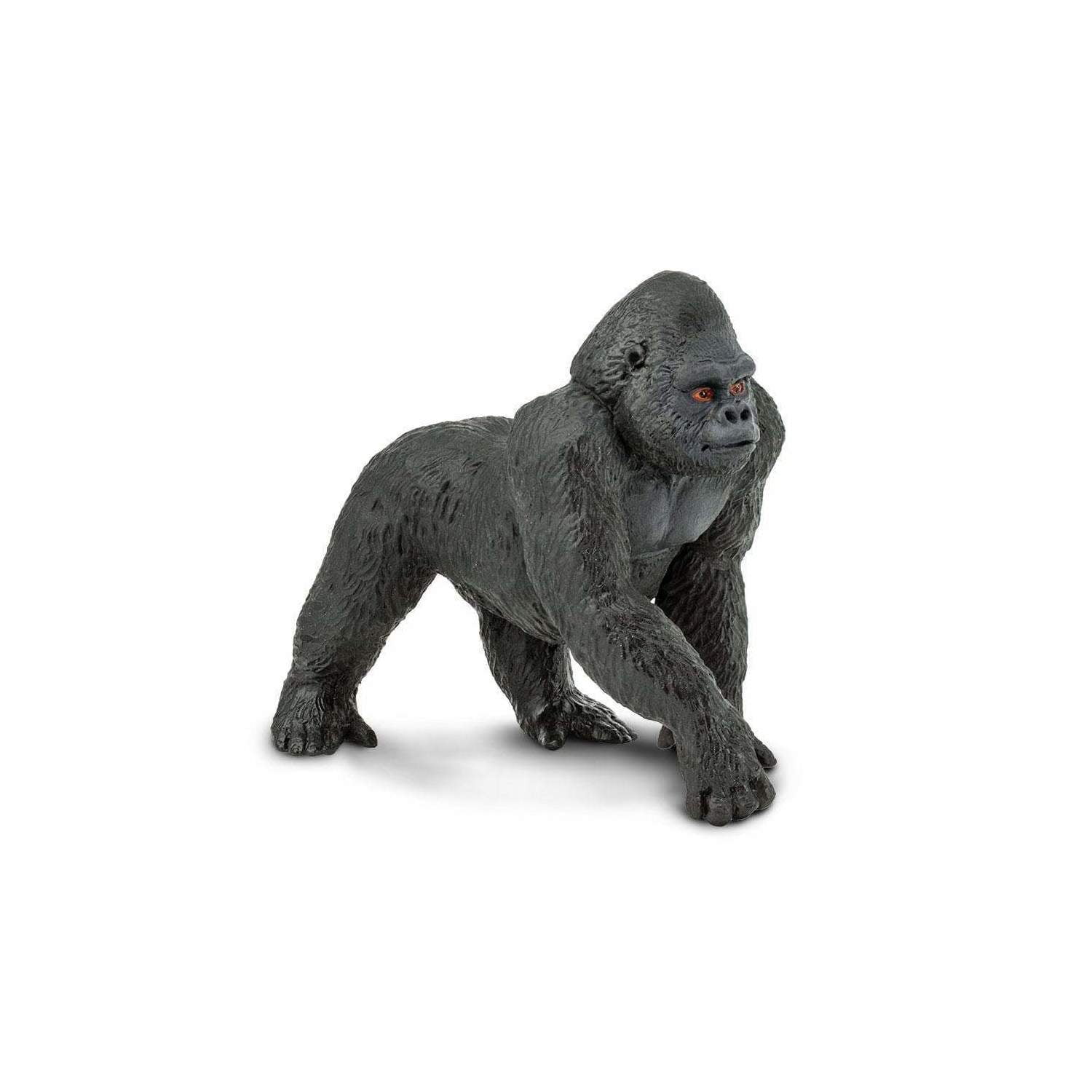 Safari Ltd. Lowland Gorilla Figurine - 4.25 Primate Figure - Walmart ...