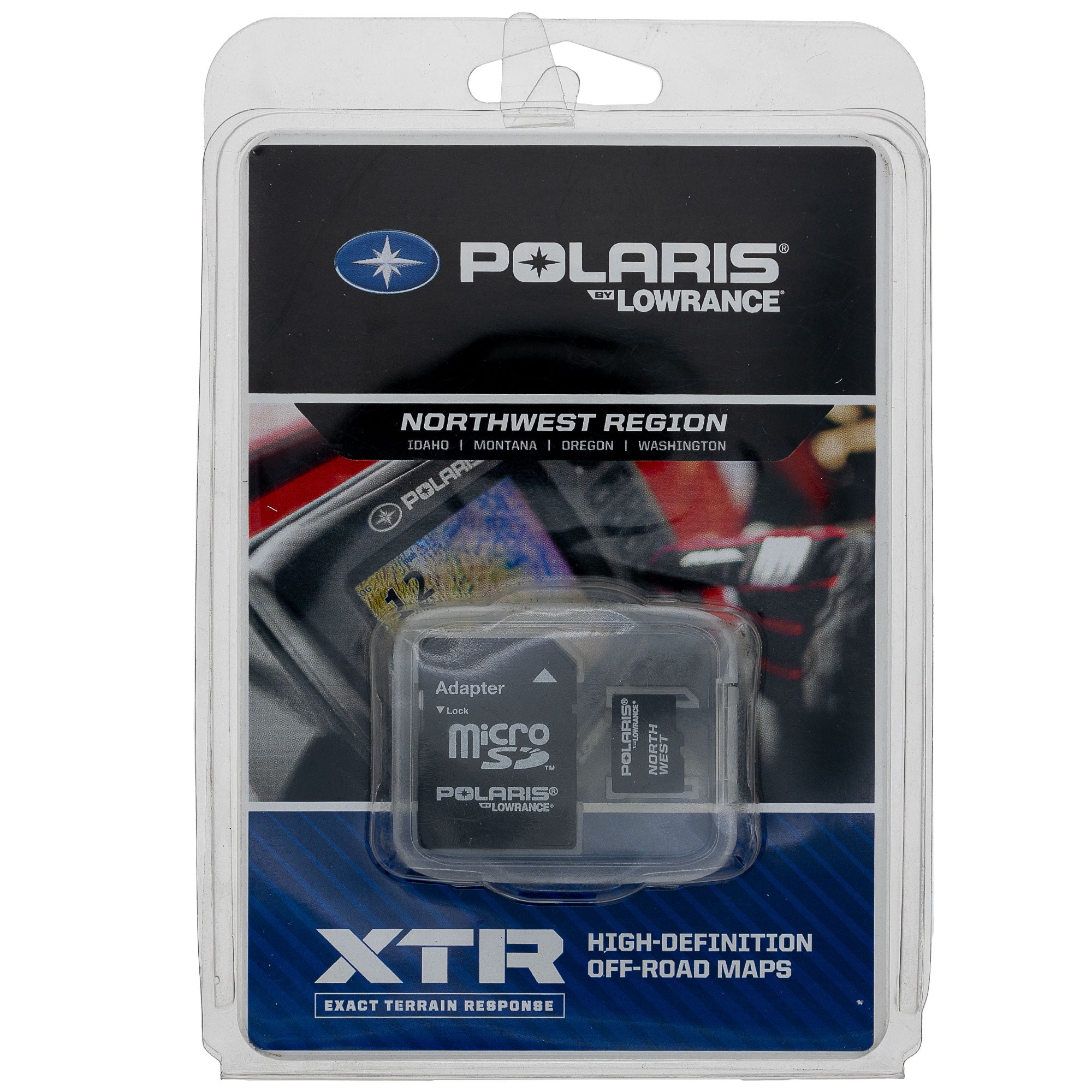 Lowrance 2879428 Polaris OEM Great Lakes Region XTR GPS HD Map Card RZR ...