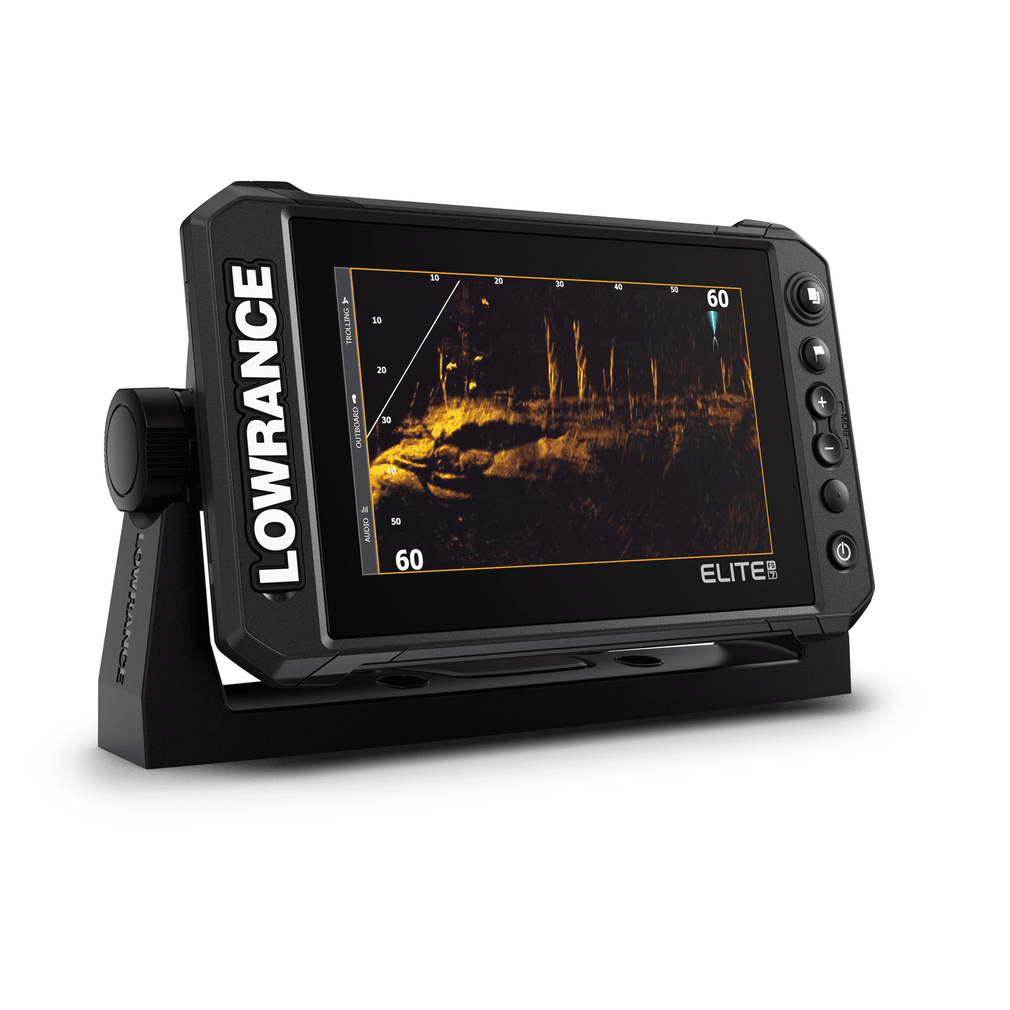 Lowrance Elite 7 FS Fishfinder Depth Sounder with Hdi Transducer ...