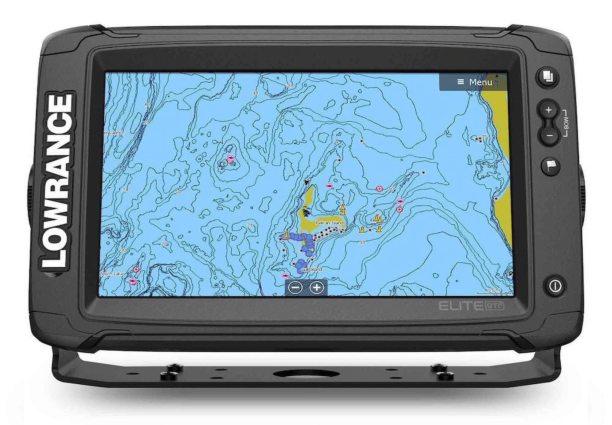 Lowrance Elite-9 Ti2 US Inland Portable Fishfinder, Active Imaging 3-in ...