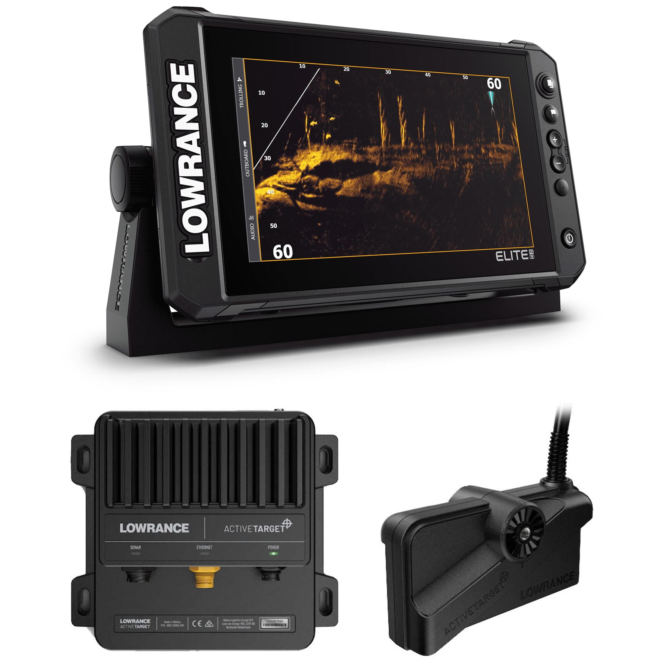 Lowrance Elite FS 9 ActiveTarget Bundle - Walmart.com