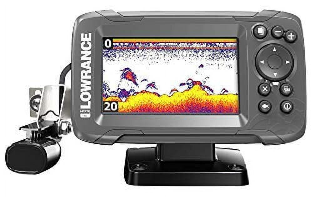 Lowrance HOOK2 4x Fish Finder with Bullet Skimmer Transducer - Walmart.com