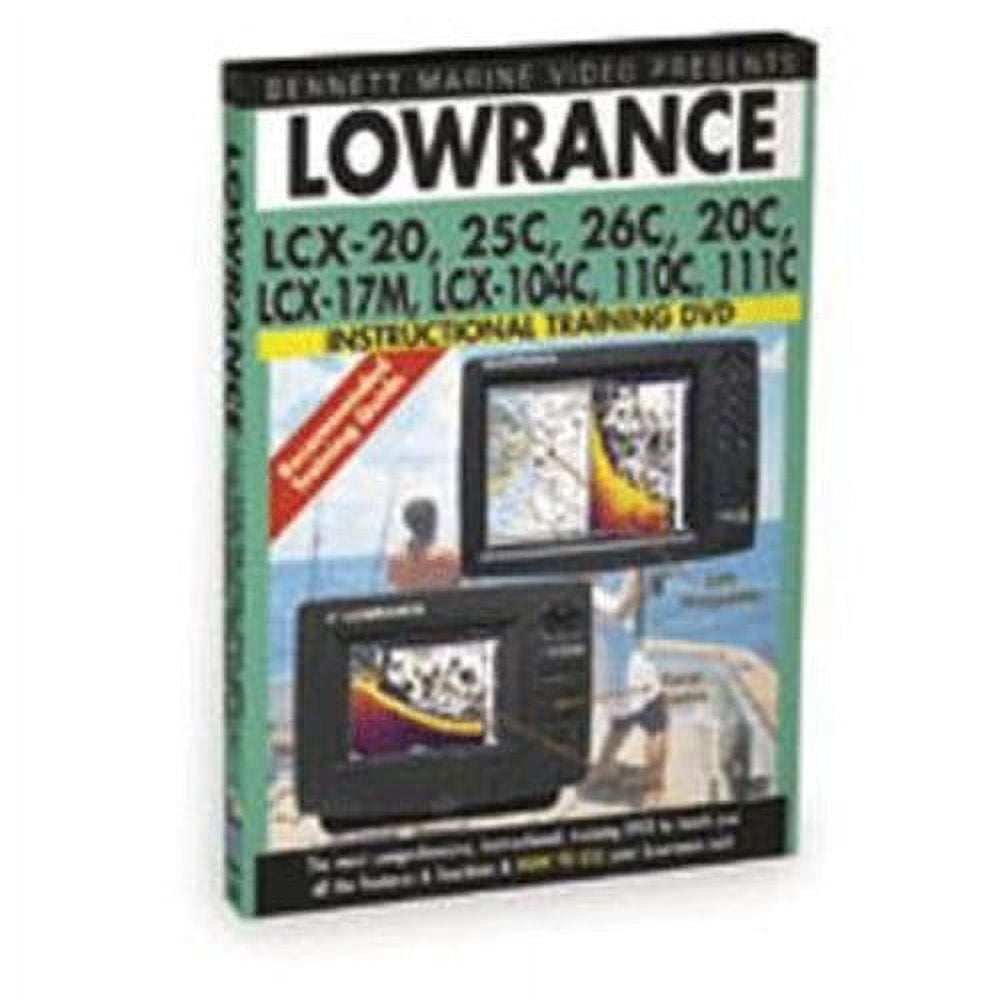 Lowrance Lcx-20,25c,26c,20c,Lcx-17m,Lcx-104c,110c (DVD) - Walmart.com