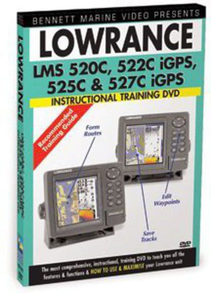 Lowrance Lms 520c,522c,Igps,525c and 527c Igps (DVD) - Walmart.com