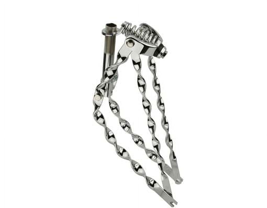 Lowrider 20" Classic Flat Twisted Spring Fork 1" Chrome. Bike Fork ...