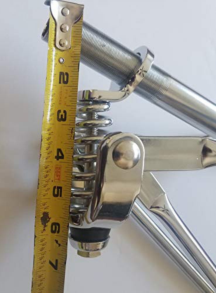 Lowrider 26" Bent Spring Fork 1" Chrome. Bike Fork, Bicycle Fork, Bike ...