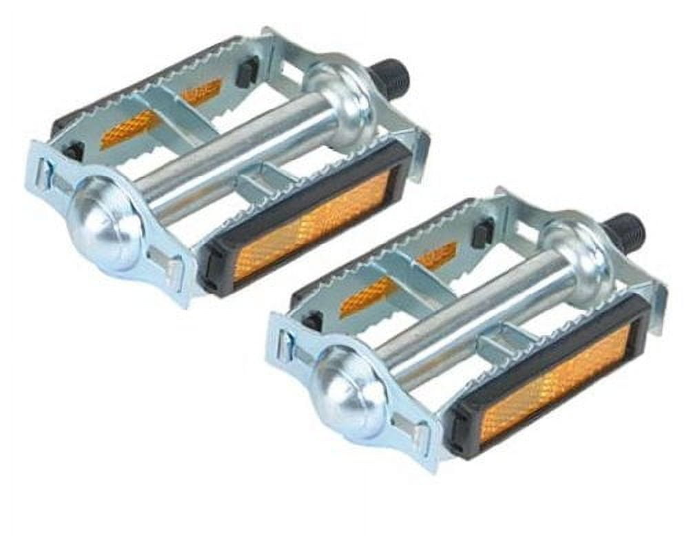 Lowrider 616 Steel Pedals 1/2" Chrome. Bike Pedals, Bicycle Pedal ...