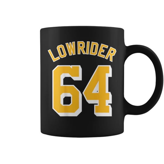 Lowrider 64 Jersey Back Classic Low Rider Chicano Coffee Mugs - Walmart.com