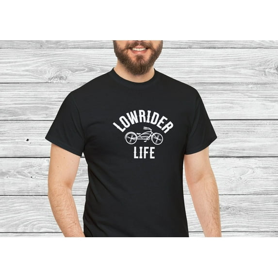 Lowrider Bike Shirt Lowriders Bicycle Low Rider Tshirt Cholo Chicana ...