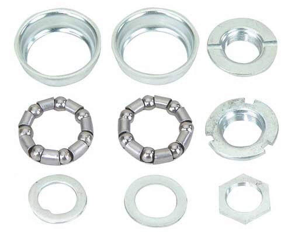 Lowrider Bottom Bracket Set 1-Piece Crank 5/16 x 7 24t Chrome. Bicycle ...
