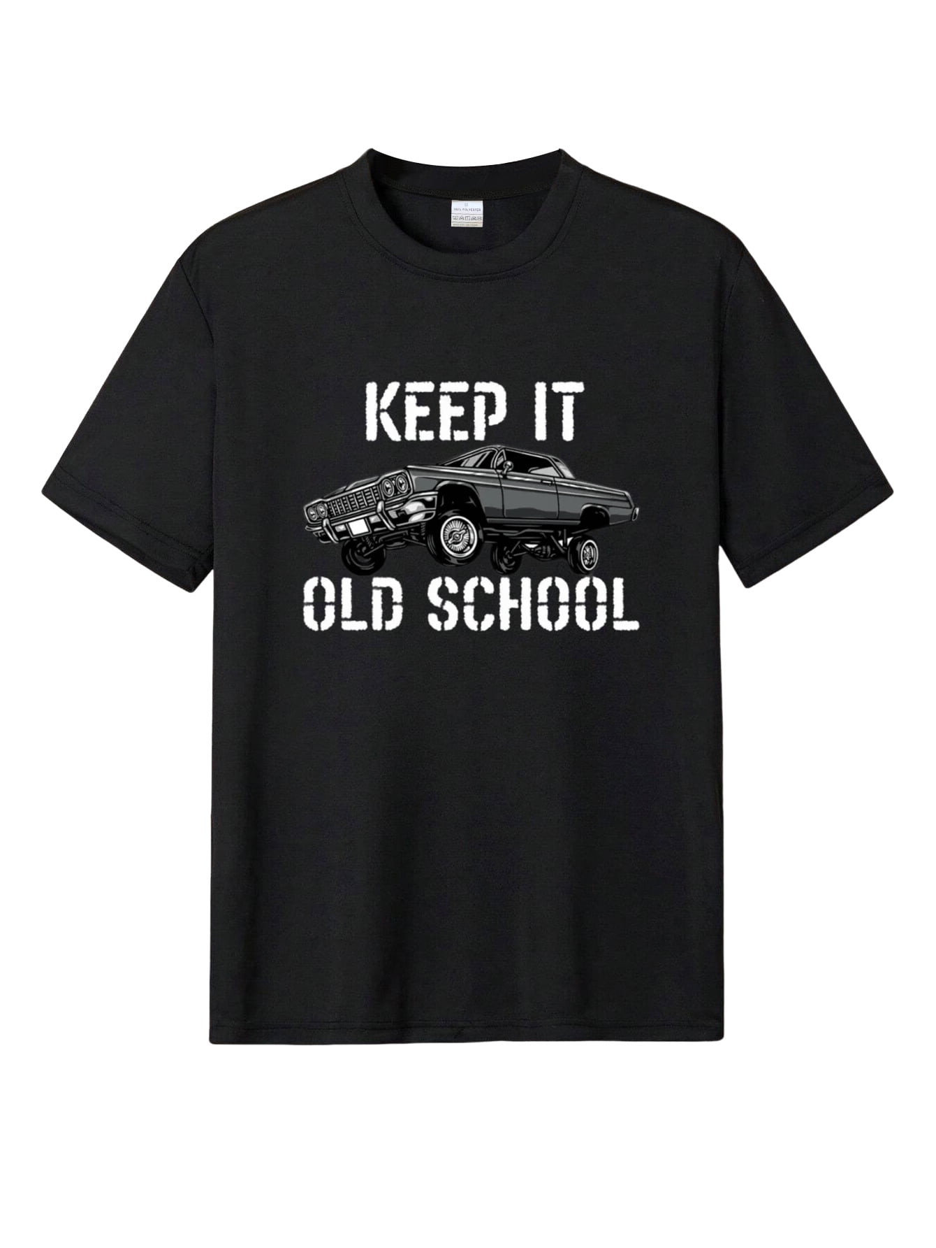 Lowrider Car Chicano Low & Slow Oldies Men's Casual Summer T-shirt ...