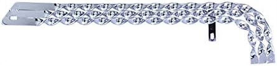 Lowrider Chrome Triple Flat Twisted Bike Chain Guard. Work on Most 20 ...