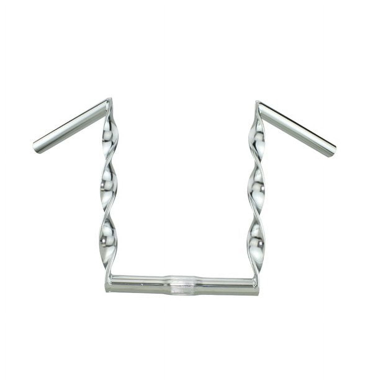 Lowrider Classic 11" Flat Twisted Bike Handle Bars,25.4mm Chrome ...