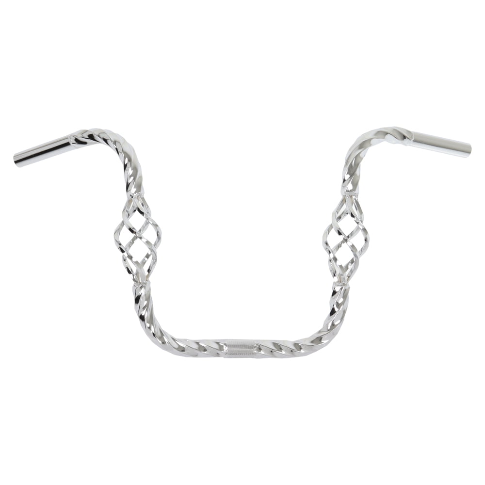 Lowrider Classic 13" Square Twsited Cage Bike Handlebar, 25.4mm ...