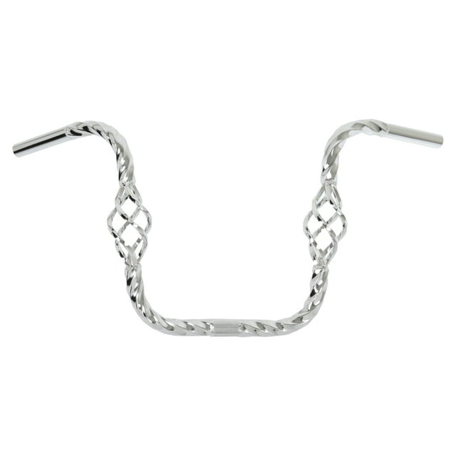 Lowrider Classic 13" Square Twsited Cage Bike Handlebar, 25.4mm ...