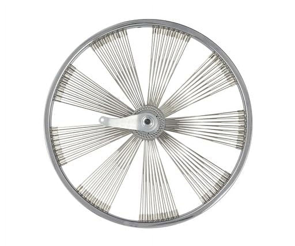 Lowrider Classic 20" 144 Spoke Fan Coaster Rear Wheel Chome - Walmart.com