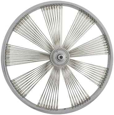 Lowrider Classic 20" 144 Spoke Fan Front Wheel Chome - Walmart.com