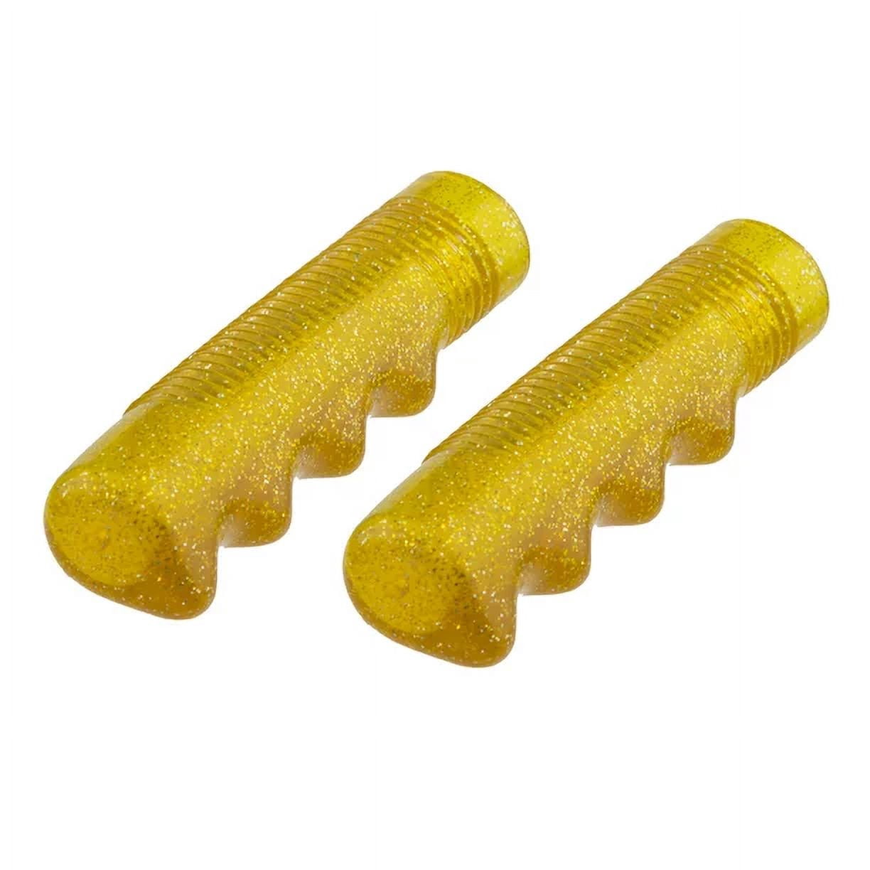 Lowrider Sparkle Flake Bicycle Grips(Yellow) - Walmart.com