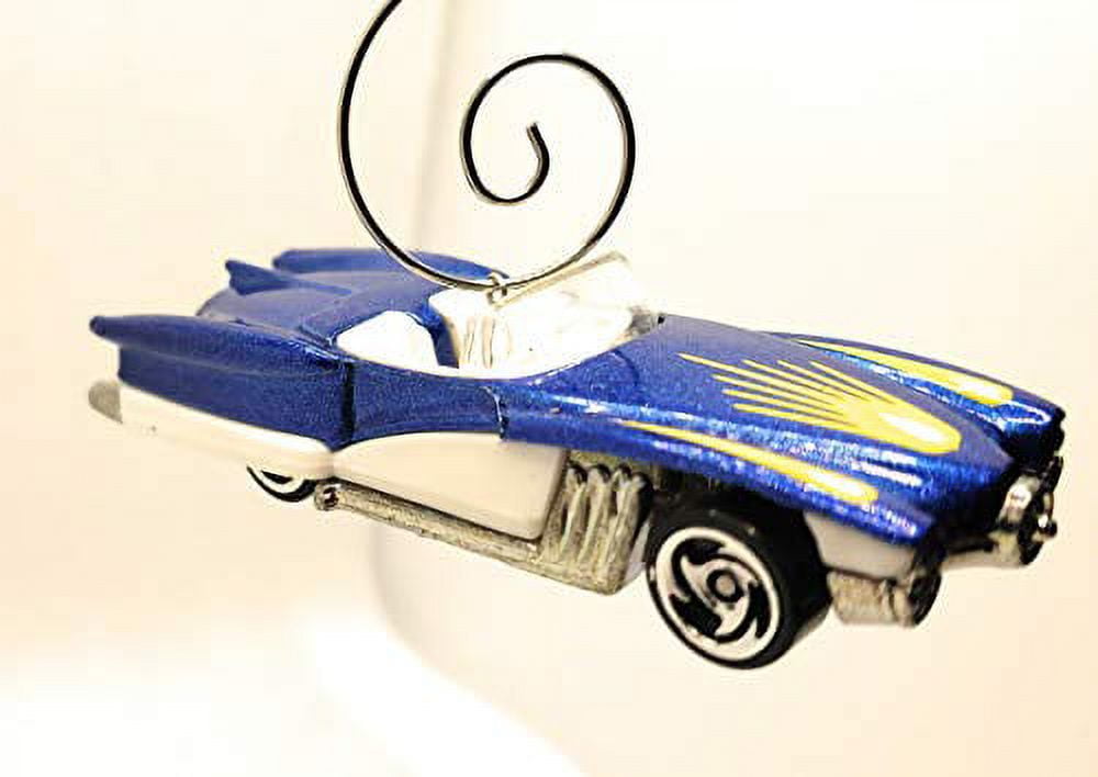 Lowrider Street Beast Christmas Ornament 1:64 Blue White - Walmart.com