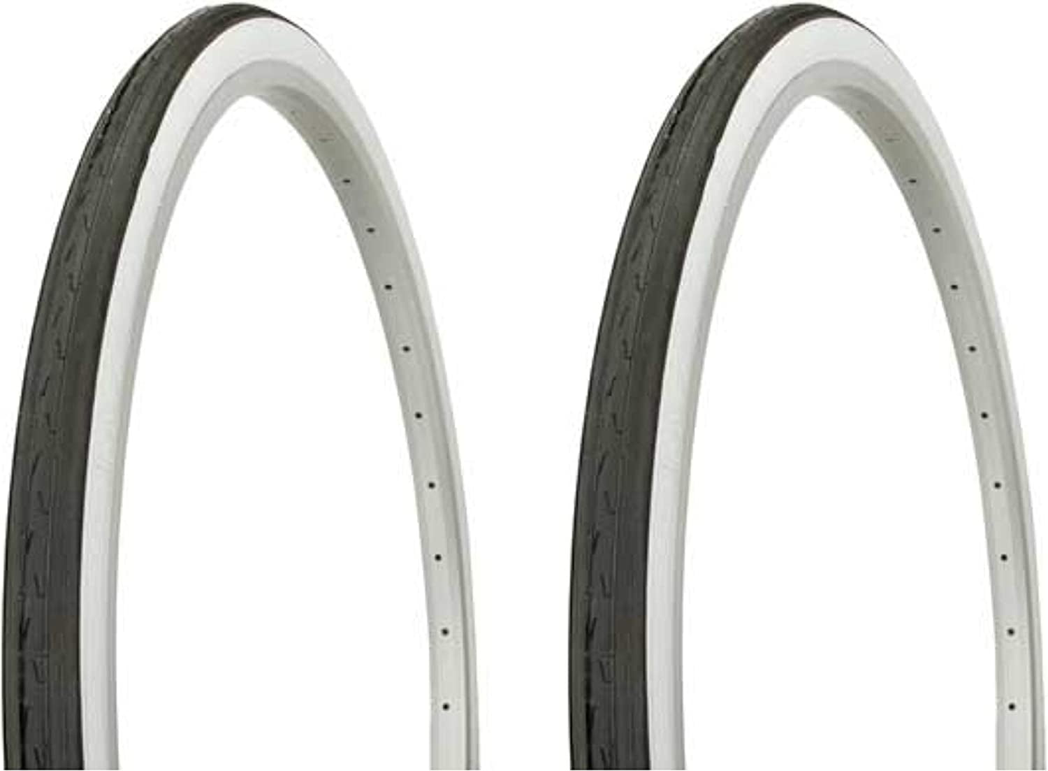 Lowrider Tire Set. 2 Tires. Two Tires Duro 26" x 1 3/8" Black/White ...