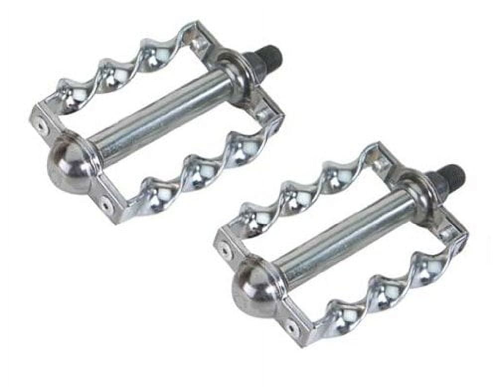 Lowrider Twisted Pedals 1/2" Chrome. Bike Pedals, Pedal, Beach Cruiser ...