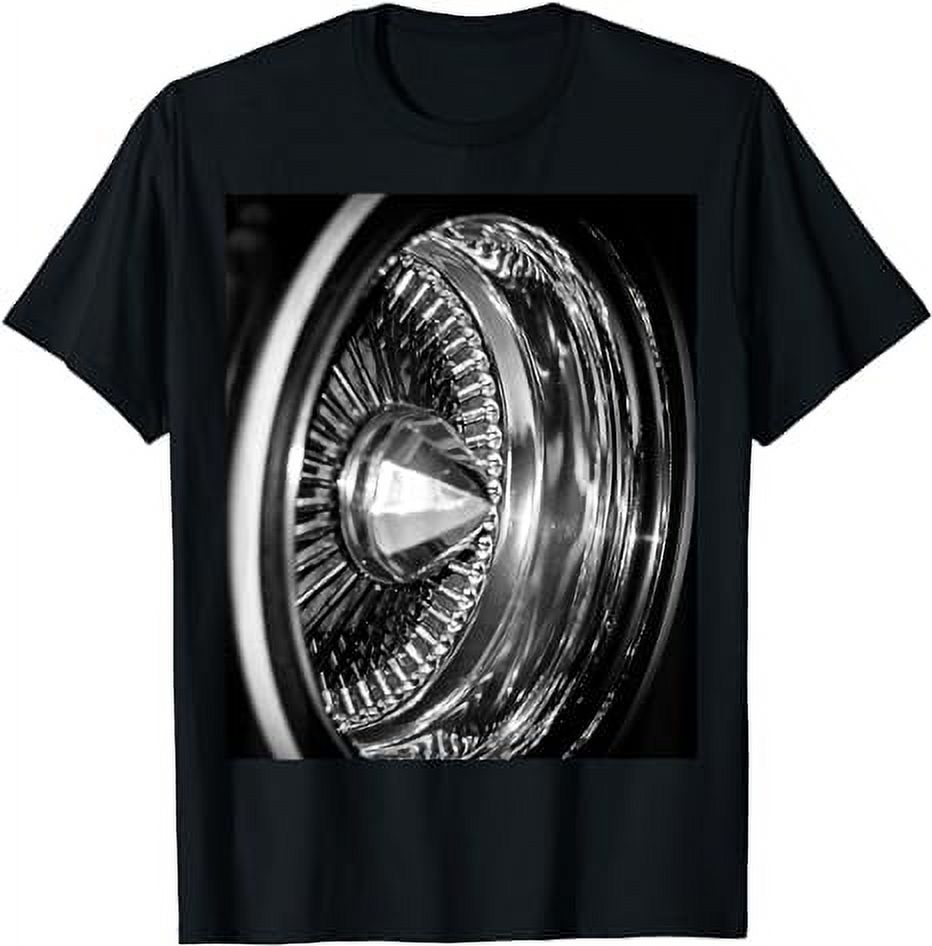 Lowrider Wire Wheel T-Shirt - Walmart.com