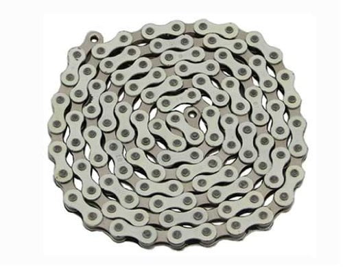 Lowrider YBN Chain 1/2x1/8x112 White/Chrome. for Bicycle Chain, Bike ...