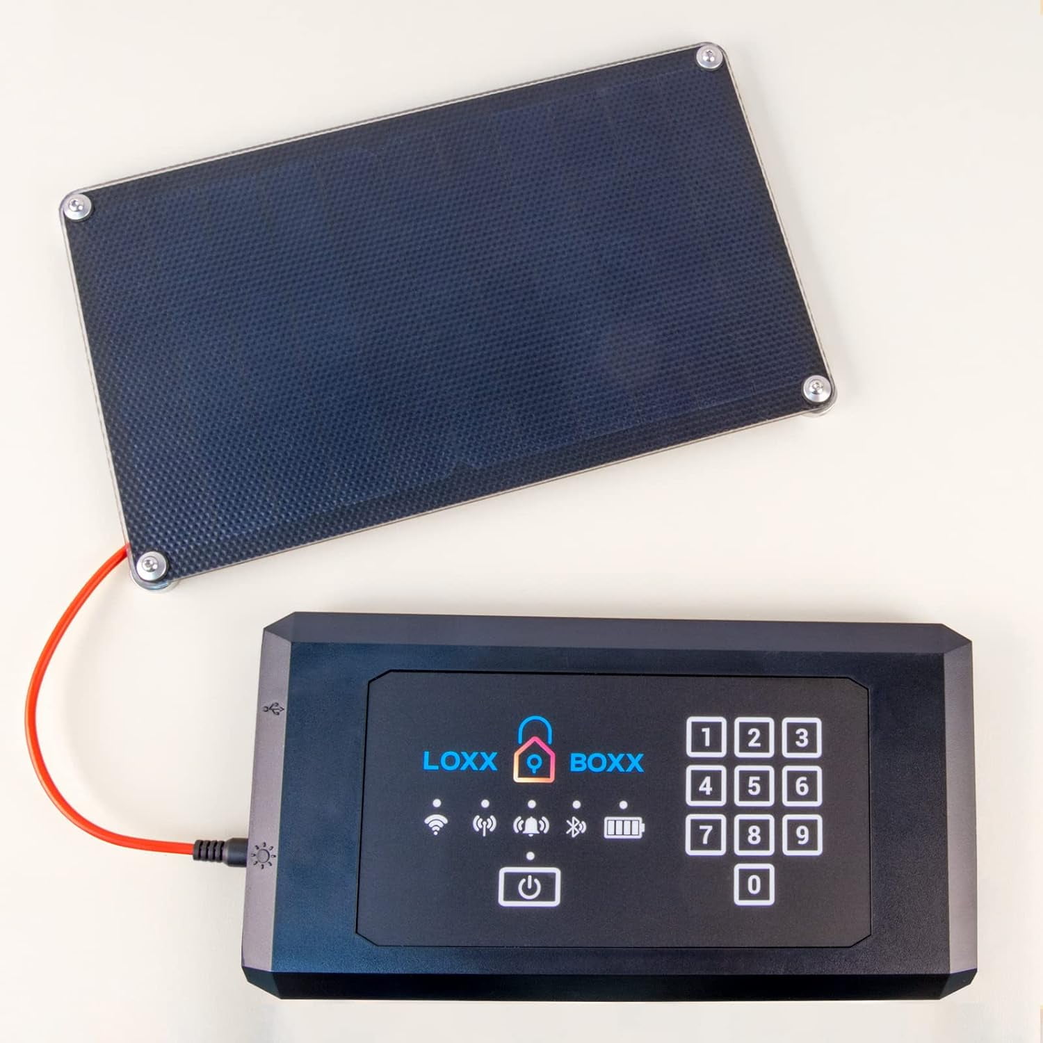 Loxx Boxx Solar Panel: 5 Watt 6 Volt Solar Panel is Waterproof, Lightweight and Designed to Work ...