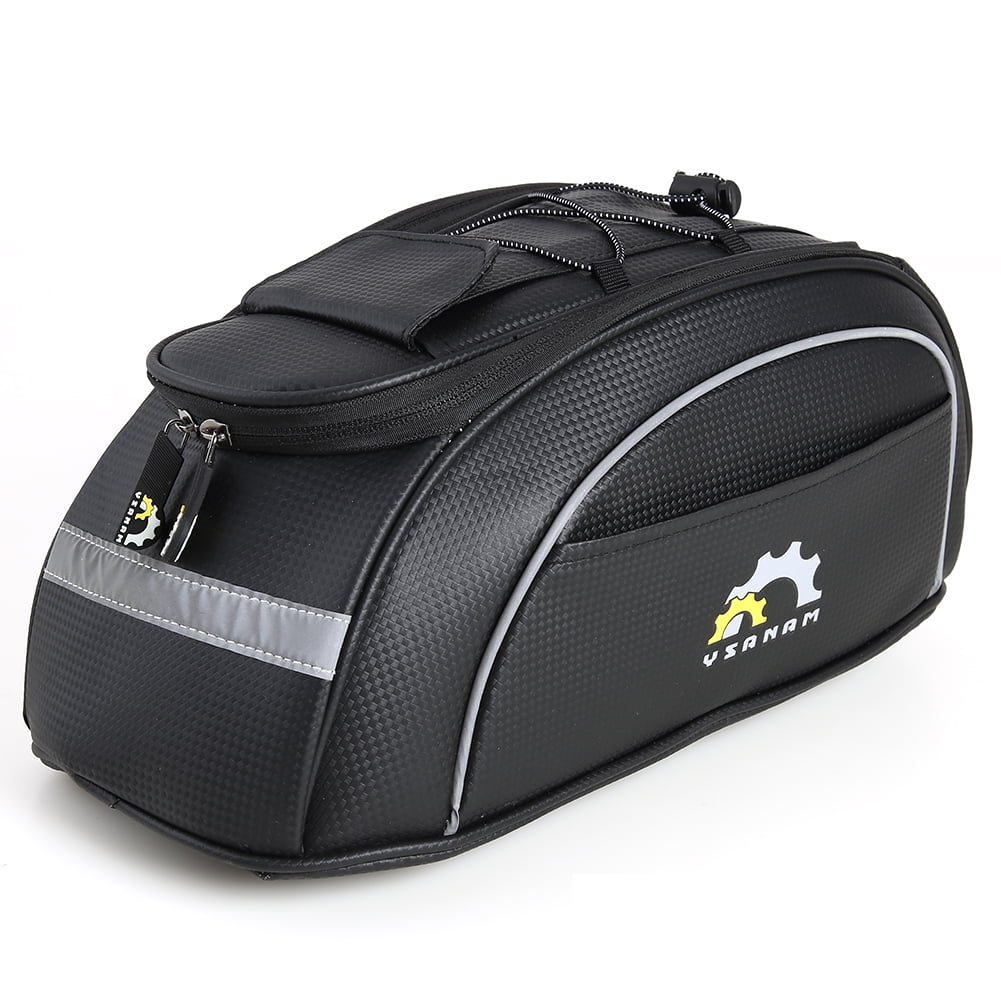 LoyGkgas New Carbon Fiber Large Waterproof MTB Bicycle Reflective Rear ...