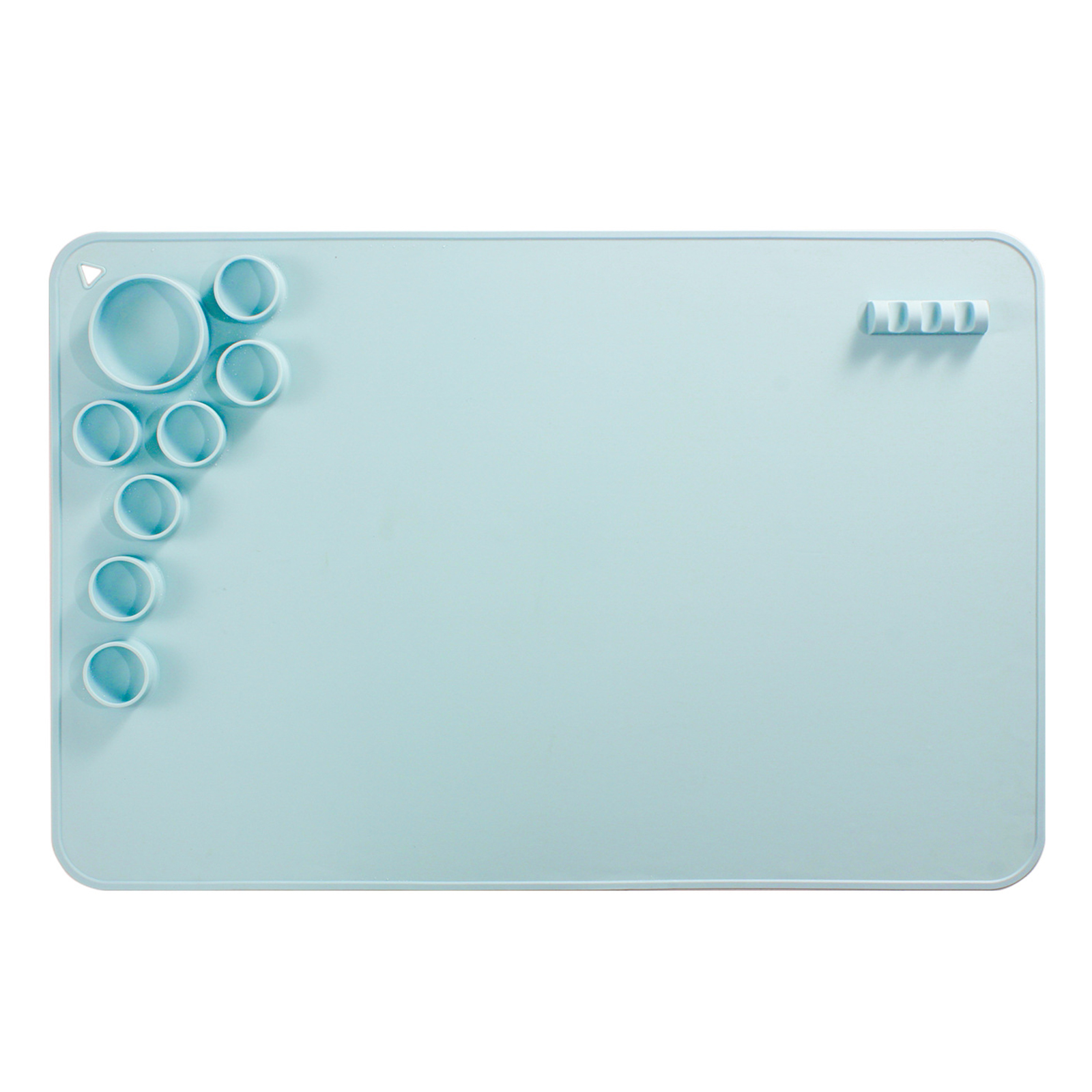 LoyGkgas New Silicone Painting Mat Children Paint Palette Pad Water ...