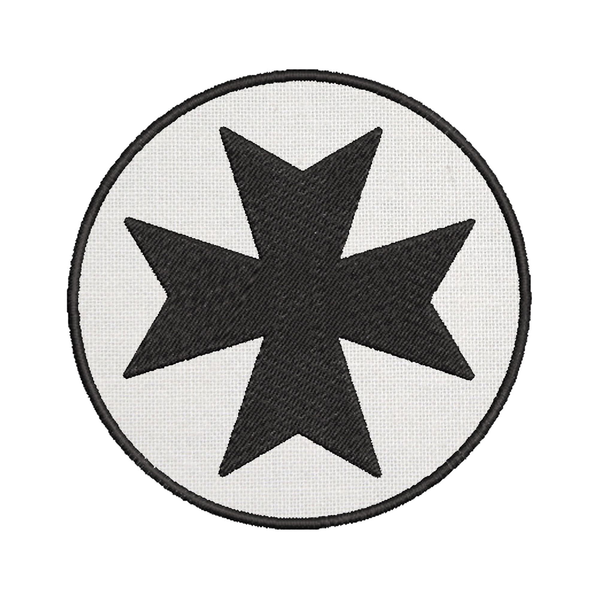 Loyal Chapter Black Templars Embroidered 40k Iron-On/Sew-On/Hook Patch ...