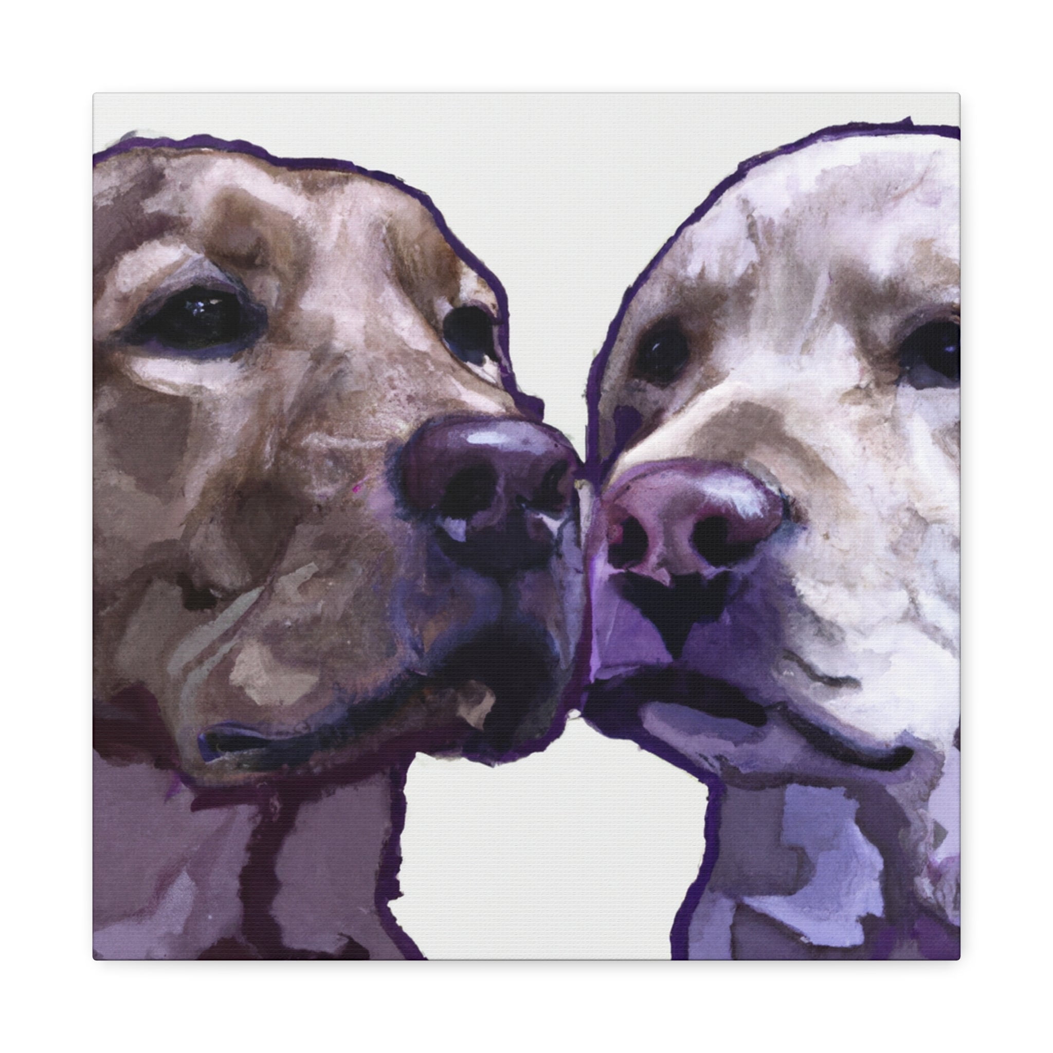 "Loyal Lab Friendship" - Canvas - Walmart.com