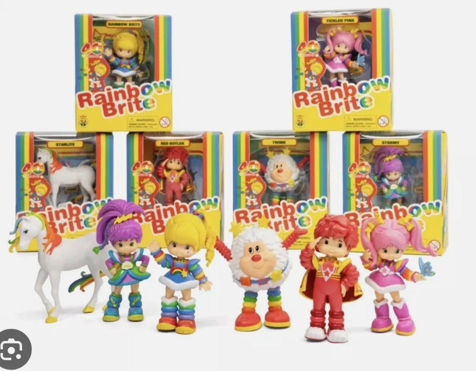 The Loyal Subjects - 40 Year Anniversary Rainbow Brite 2.5" Collectible ...